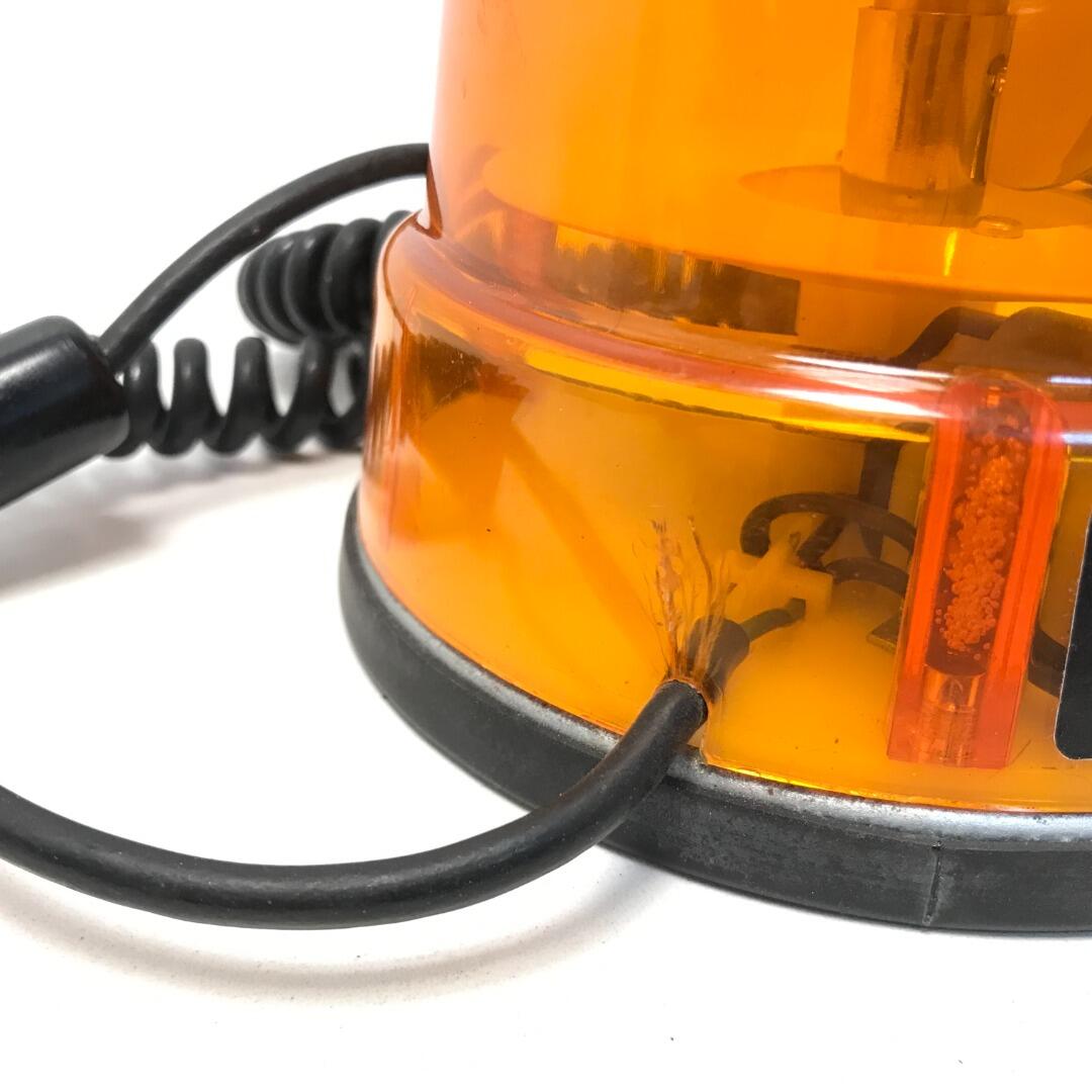 Moflash Rotoflash K-77 Rotating Amber Magnetic Beacon