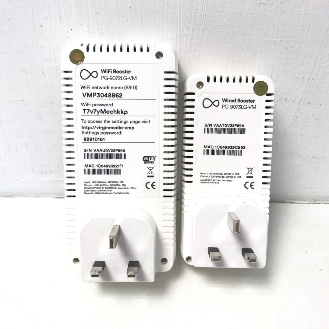 Virgin Media WiFi Booster Set