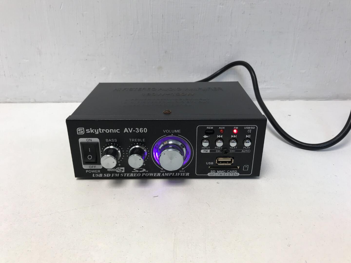 Skytronic AV-360 Mini Stereo Power Amplifier