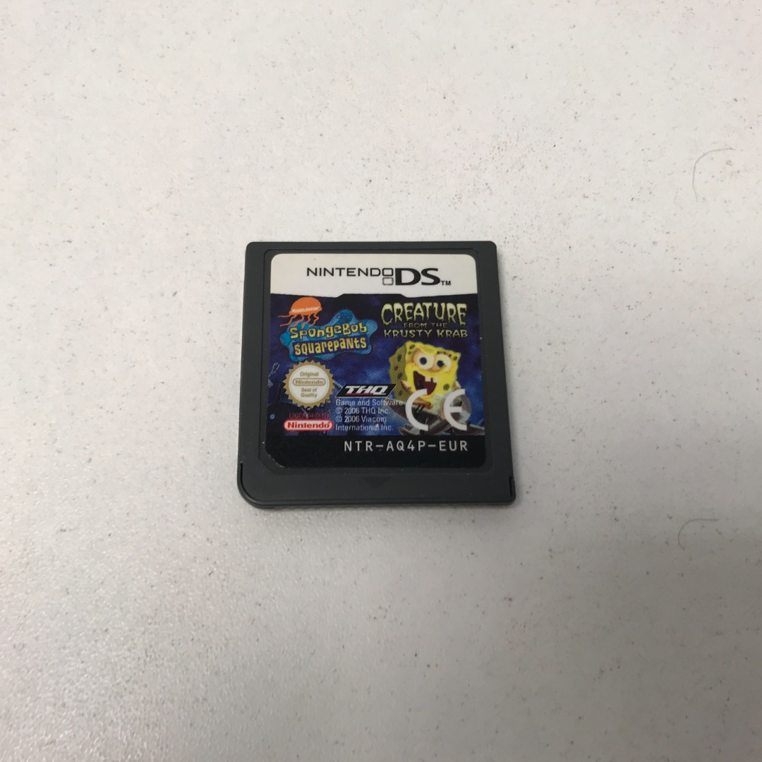 Spongebob Squarepants: Creature from the Krusty Krab Nintendo DS Game