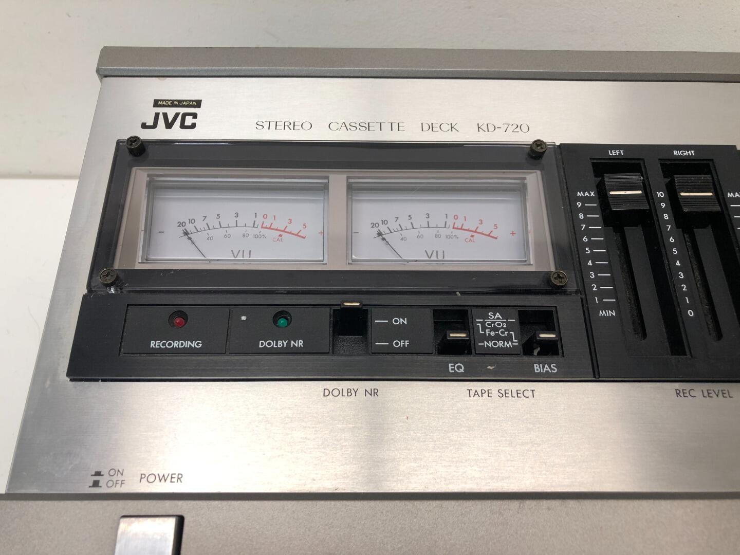 JVC KD-720 Stereo Cassette Deck