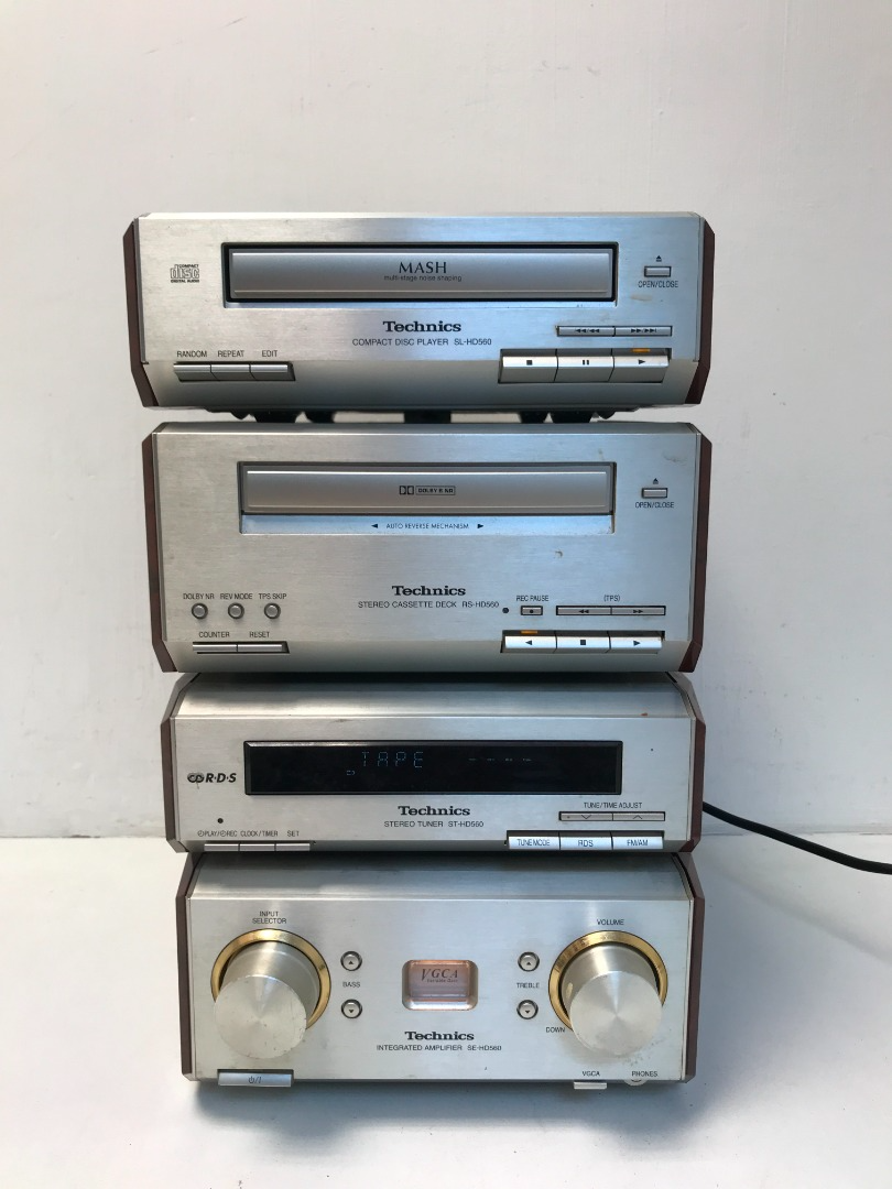 Technics HD650 HiFi Stack System (read description)