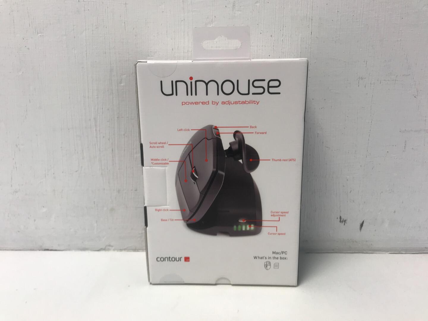 Contour Design Right-Handed Wired Unimouse Mouse