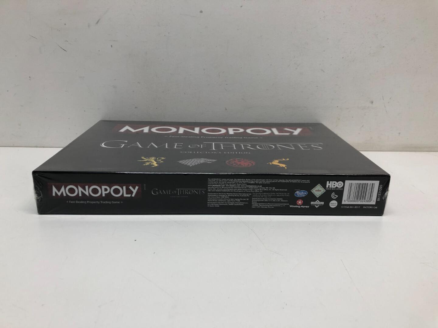 Game of Thrones Monopoly Board Game by Hasbro