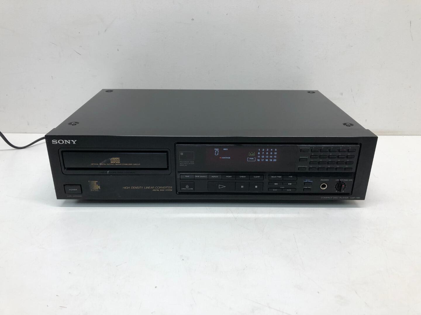 Sony CDP-790 Compact Disc Player
