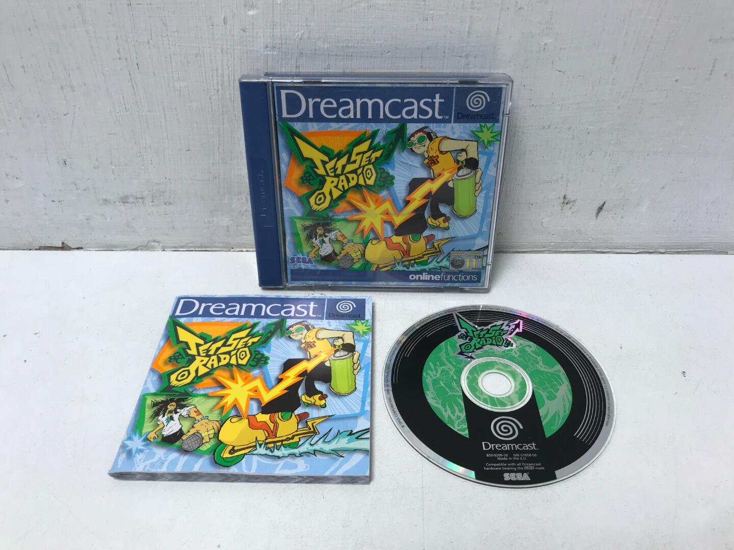 Jet Set Radio Sega Dreamcast Game