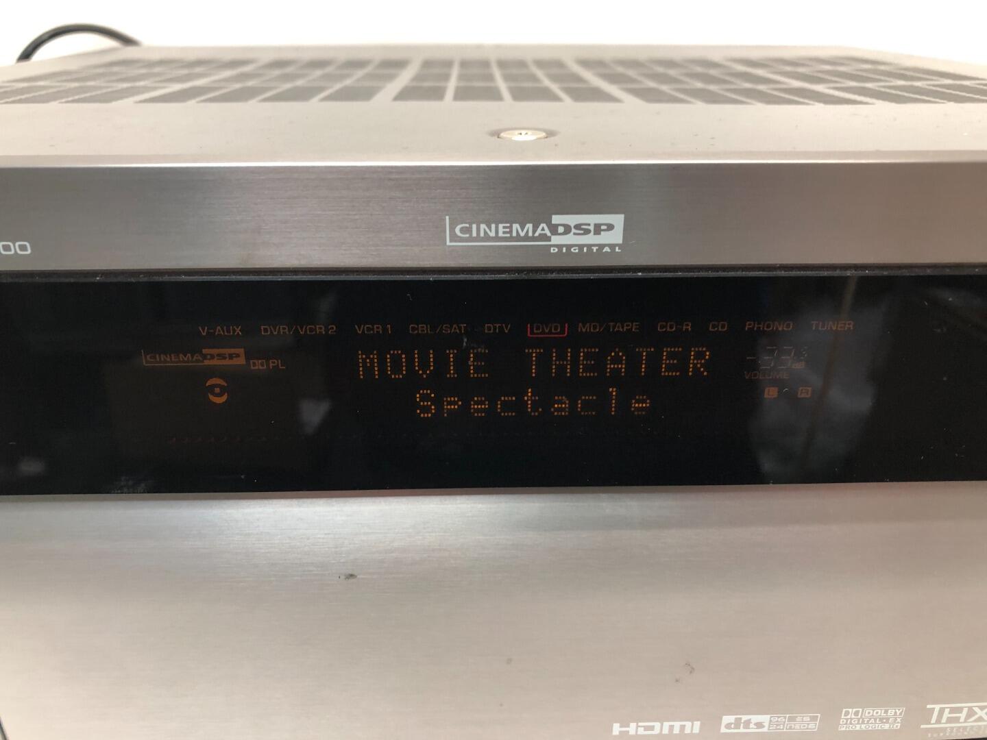 Yamaha RX-V1600 Natural Sound AV Receiver (read description)