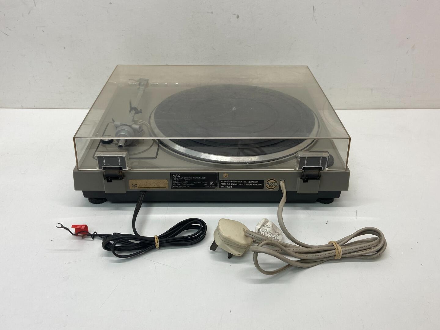 NEC P635E Direct Drive Turntable (read description)