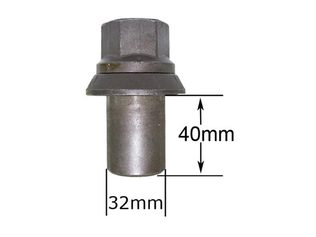 Volvo Axle Hub Wheel Nut Rear, Alloy Wheels, UNF 1594864 205082