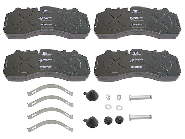 Scania, DAF Brake Pad Set 1390428 1439324 1527633 106414OEM 1521979 ...