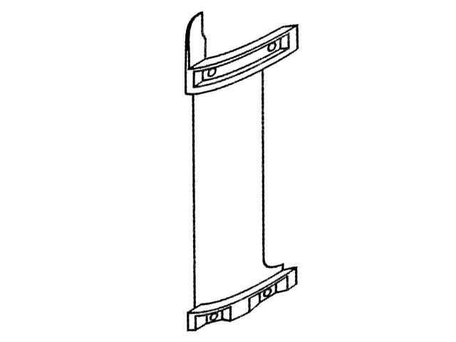 Volvo Cab Corner Panel, Front, L/H, Inner 1610782 209103