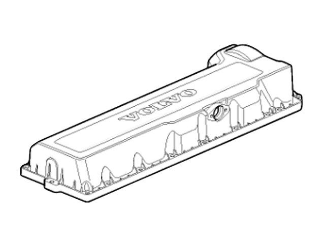 Used Volvo Truck Engine Rocker Cover With Breather 20740683 2A-RC/D13 ...