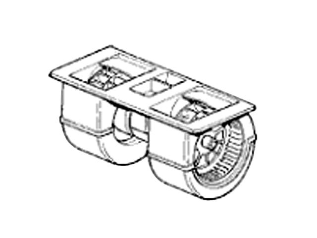 Used Volvo Truck, Renault Truck, DAF Truck Cab Heater Motor 1605822 ...