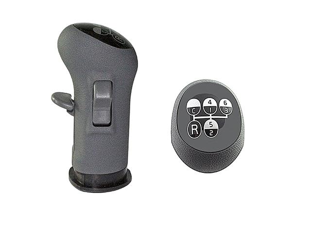 Volvo Gear Lever Knob With Range Change & Splitter - 12 Speed (Grey ...