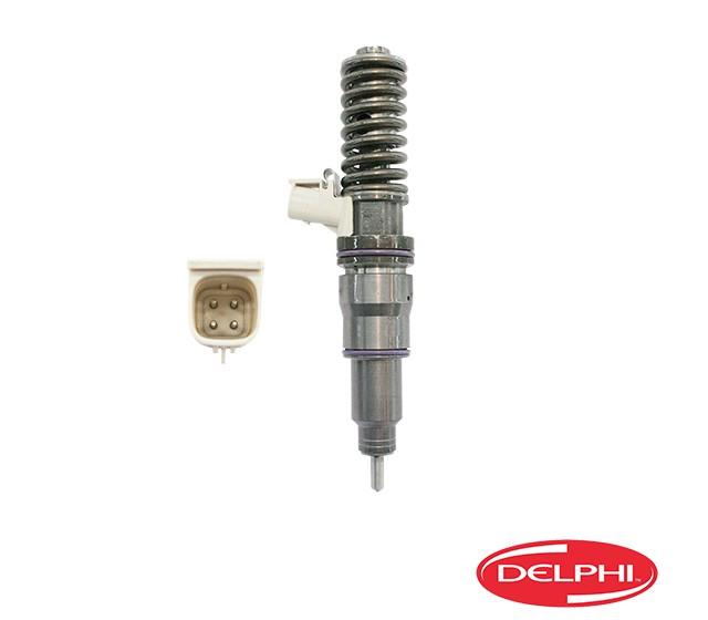Refurbished Volvo Truck Fuel Injector 4 Pin Plug Delphi Type 21106375 ...