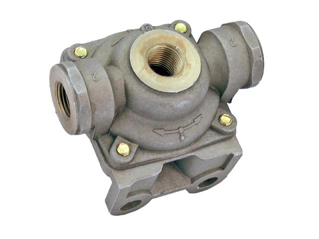 Volvo, Scania Quick Release Valve 1 x 22mm In 2 x 16mm Ports Out ...