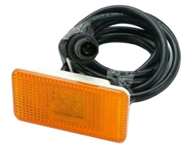 Scania Side Mark Lamp LED Complete With Lead & Round Plug 1365973 ...