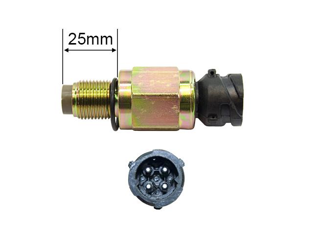 Volvo Gearbox/Tachometer Impulse Sender, DIN Plug 1077500 3171490 ...