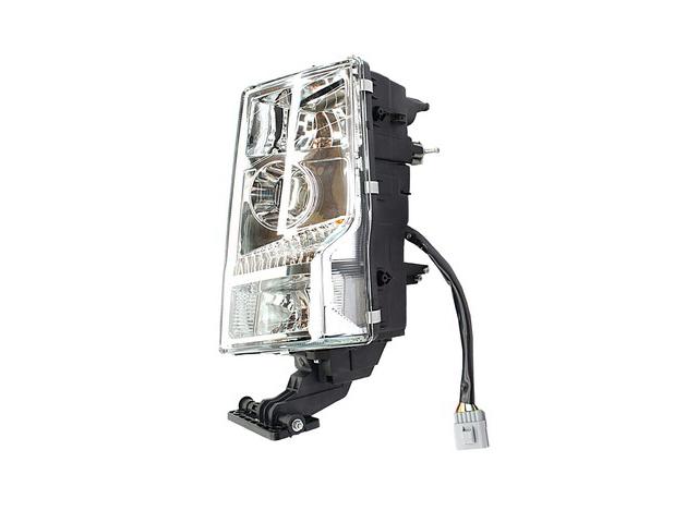 Volvo Headlamp Assembly L/H RHD Square Plug 20713718 21001661 21001677 ...