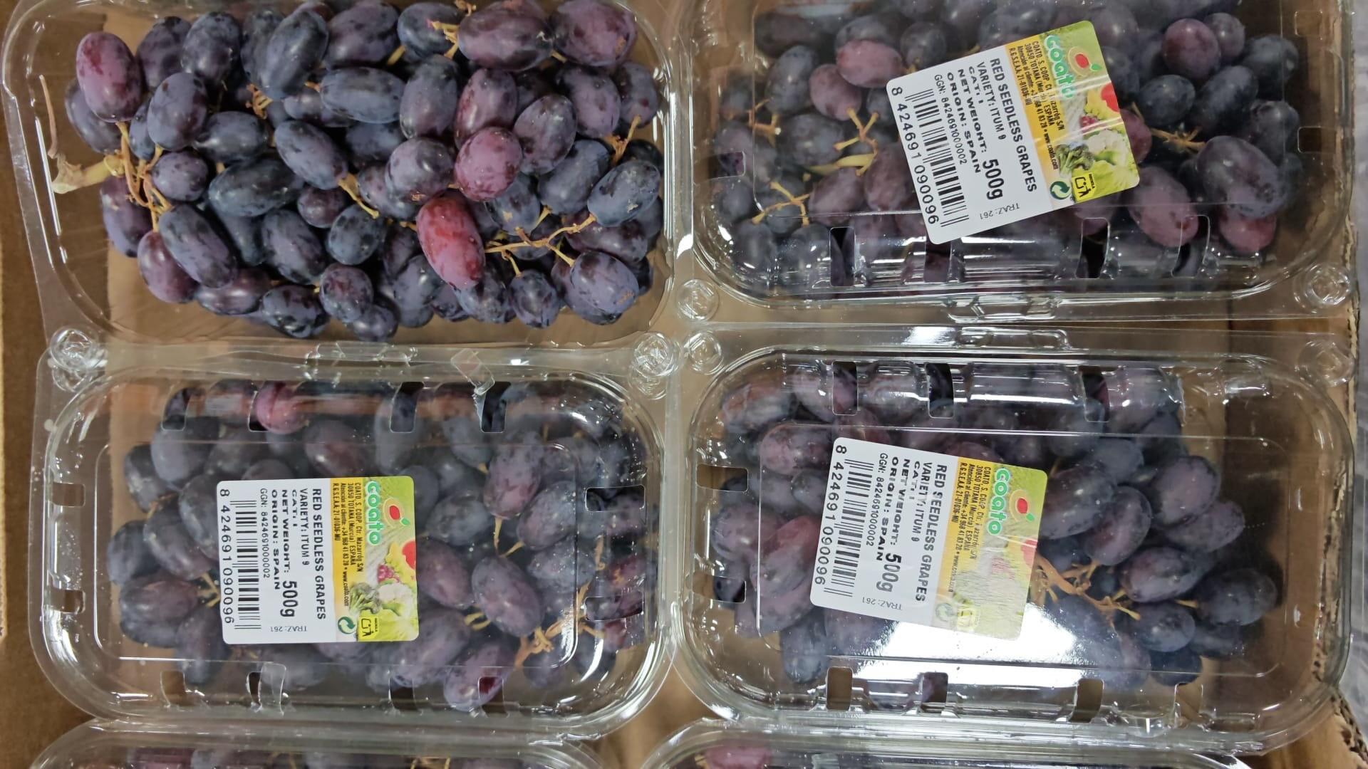 Red Grape punnet