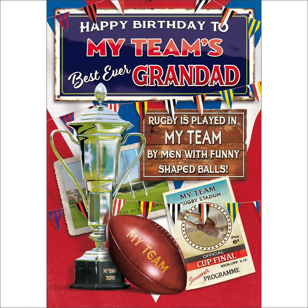 J114-LA Red Blue and White Chevron Vintage Rugby : Personalised ...