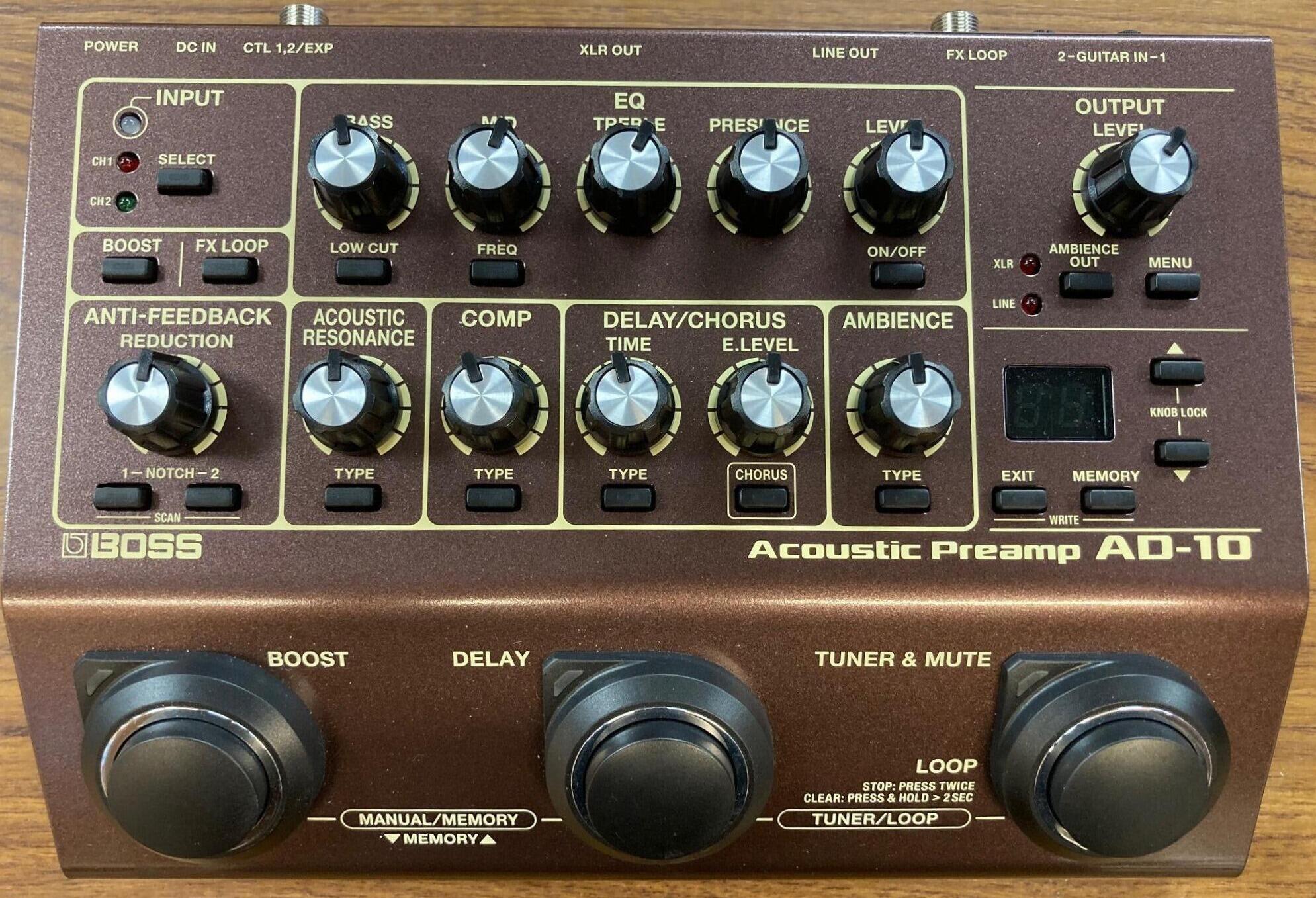 Boss - AD-10 Acoustic Preamp - Pre owned