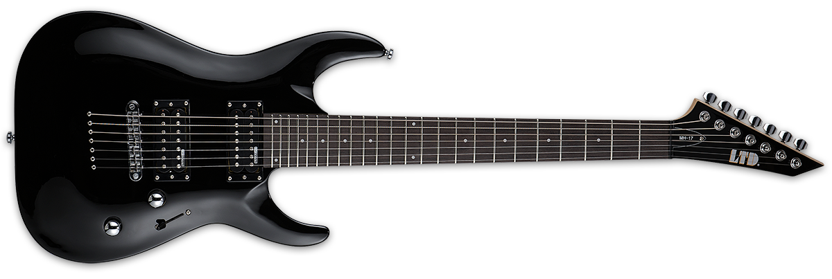 ESP LTD - MH-17 7-String Black