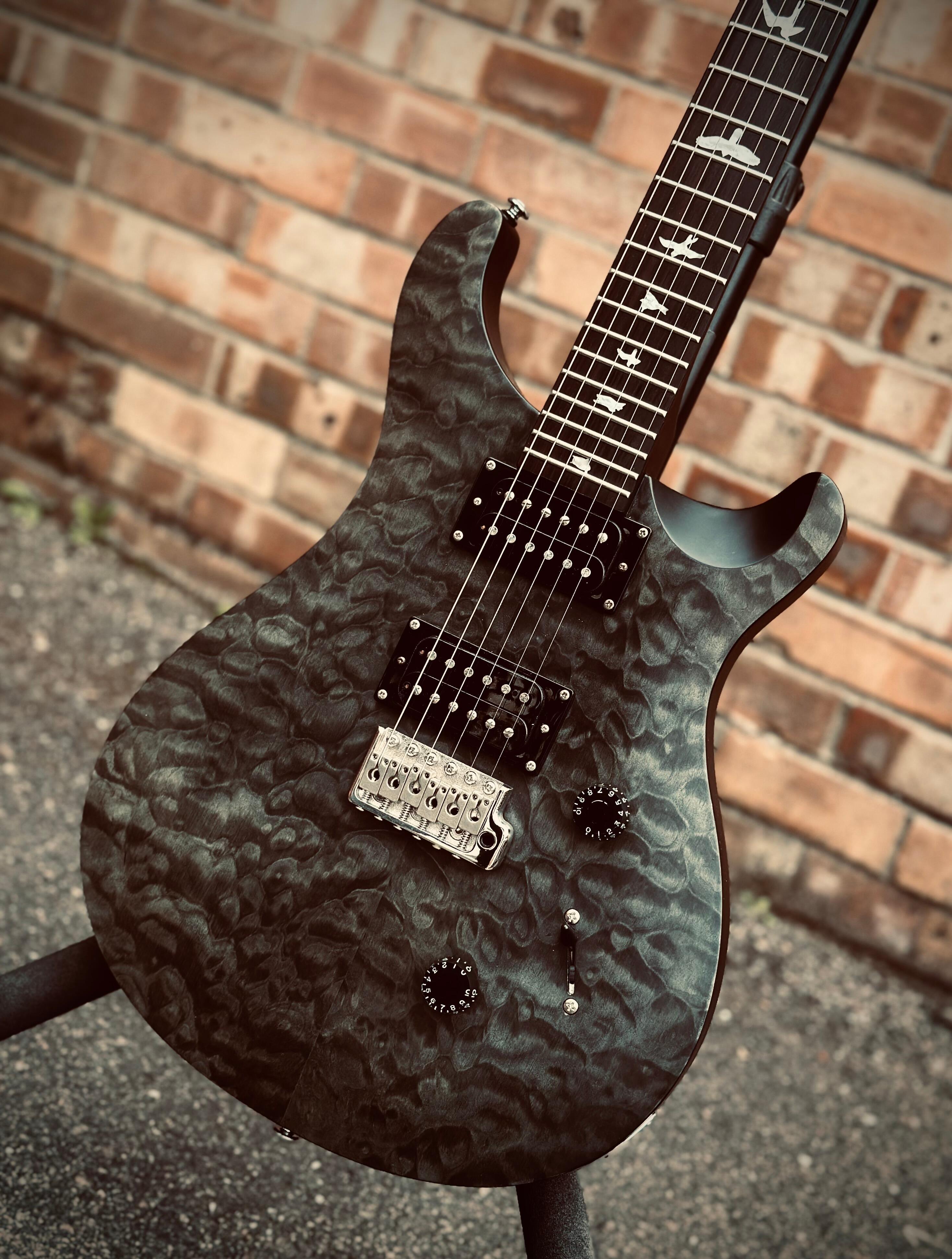 PRS - LTD Edition SE Custom 24 Quilt Stealth 2018 - Pre owned