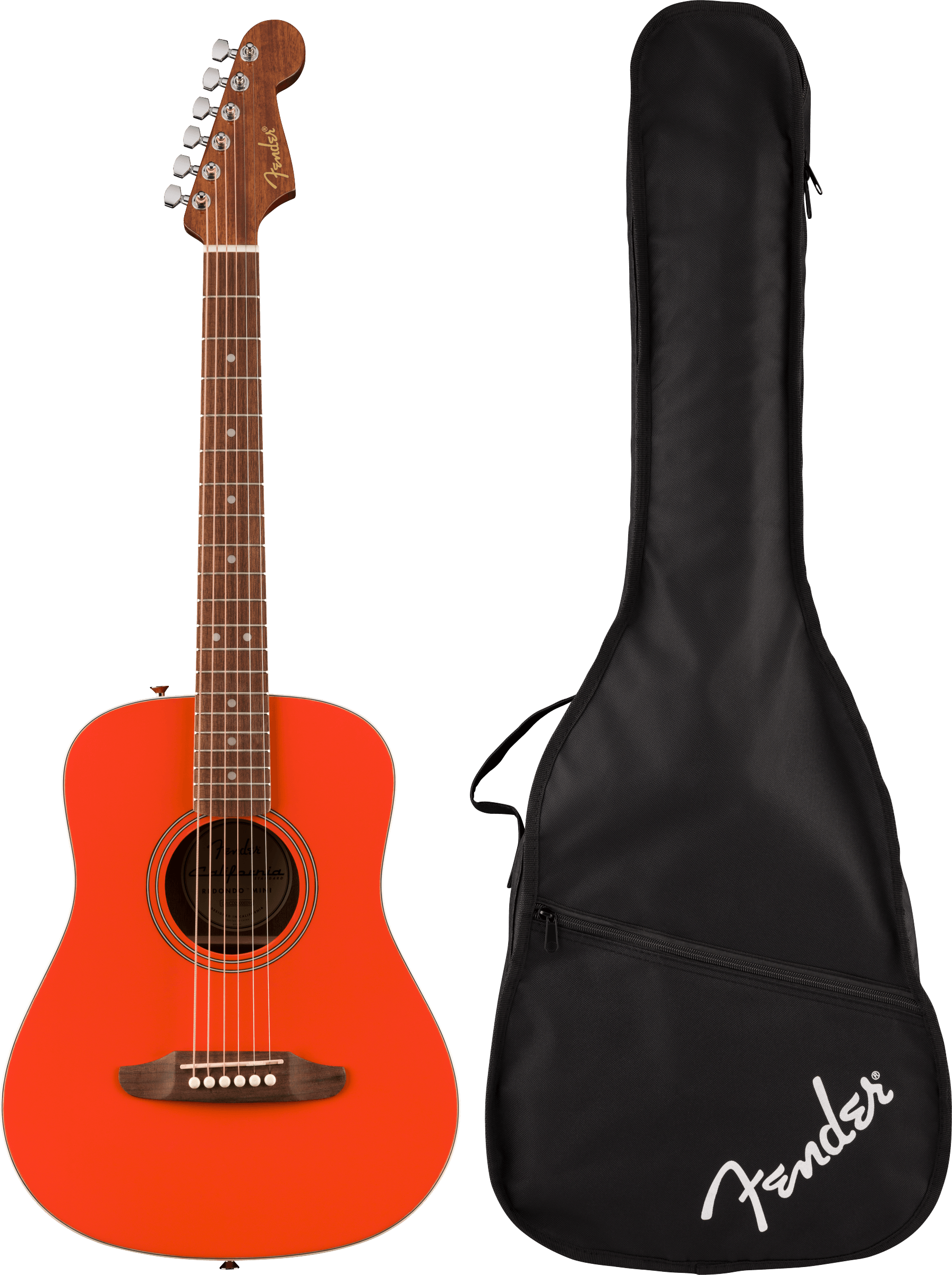 Fender - California Standard Redondo Mini with Bag - Fiesta Red