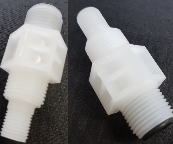 Injection fittings for Ezidos Pumps