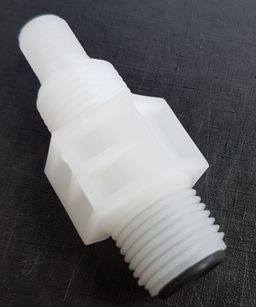 Injection fitting for Ezidos pumps, EMEC