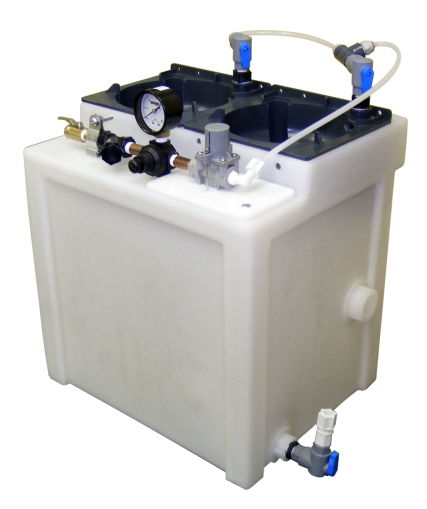 Non‐electric dissolving system - Dual bowl, Solid Chemical Feeder