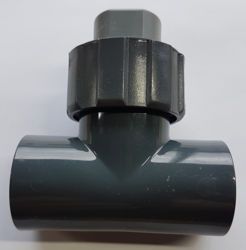 INJ-1 Injection fitting Tee, Plastic fitting