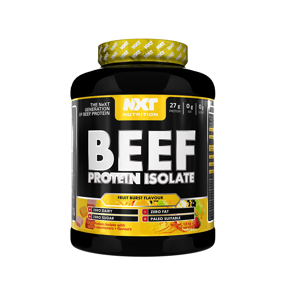 NXT Nutrition Beef Protein Isolate 1.8kg | Sports Supplements Plymouth