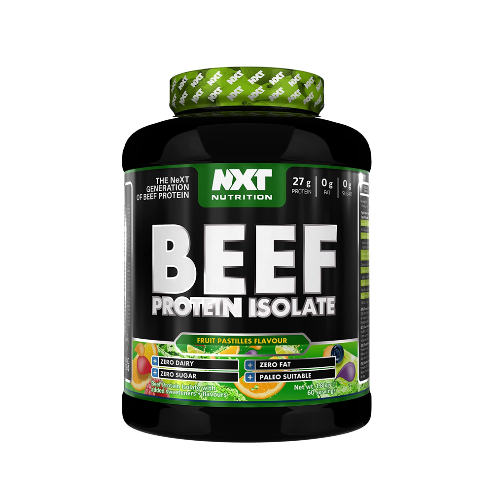 NXT Nutrition Beef Protein Isolate 1.8kg | Sports Supplements Plymouth