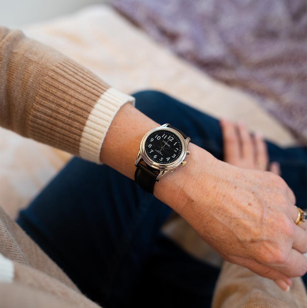 Lifemax Talking Wrist Watch with Atomic Accuracy and Clear British ...