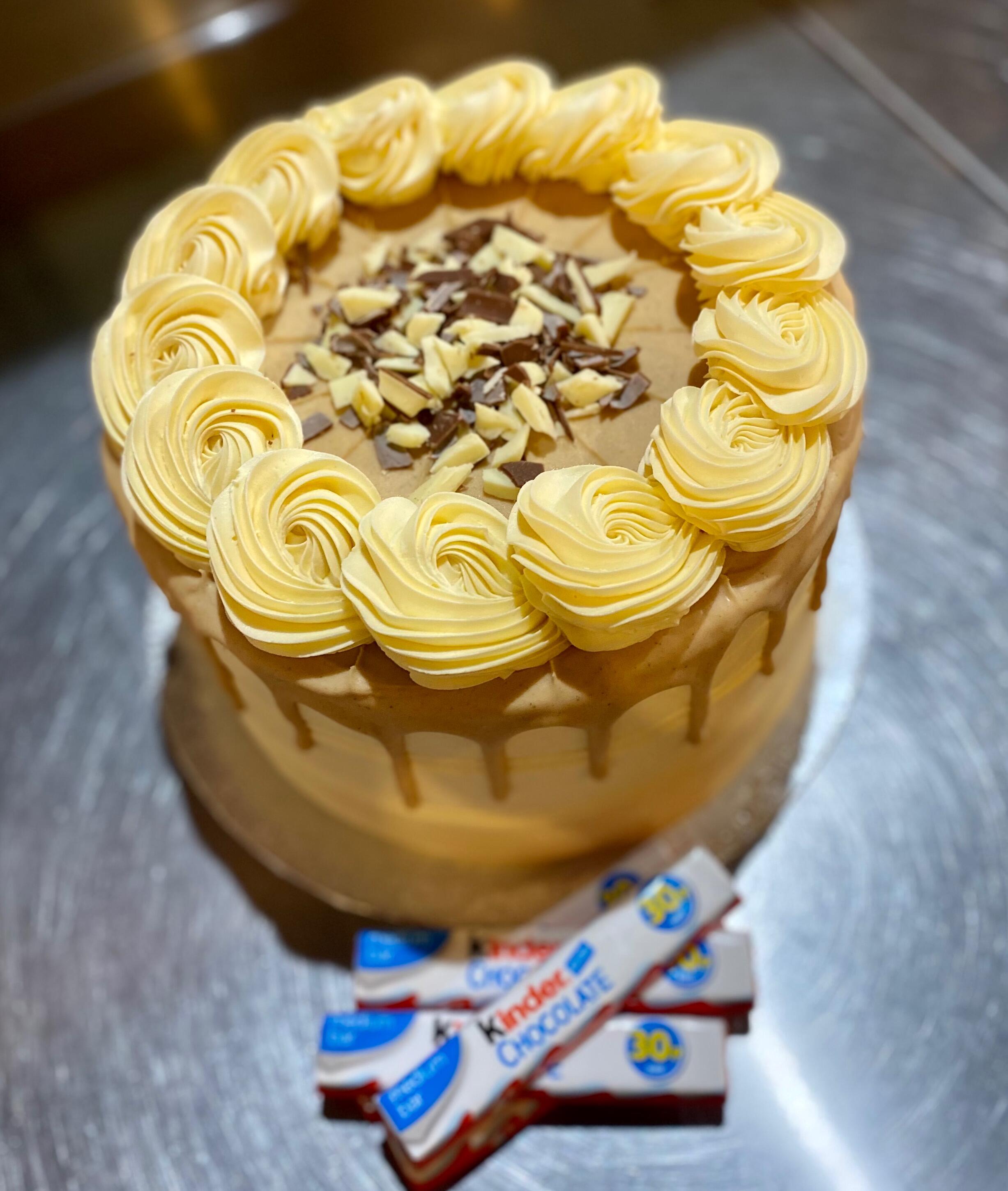 Kinder Drip Cake