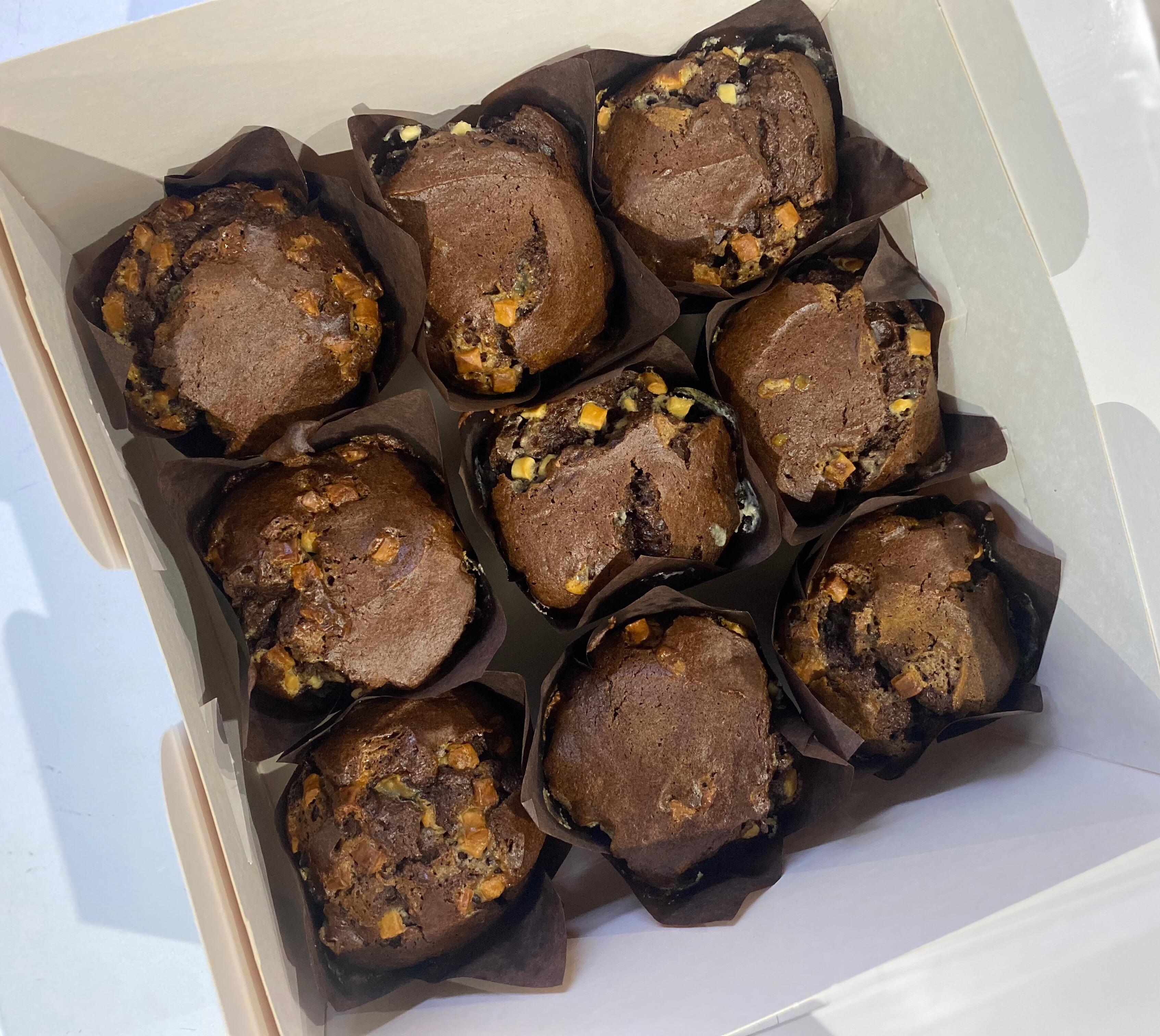 Double Chocolate Muffin x 9