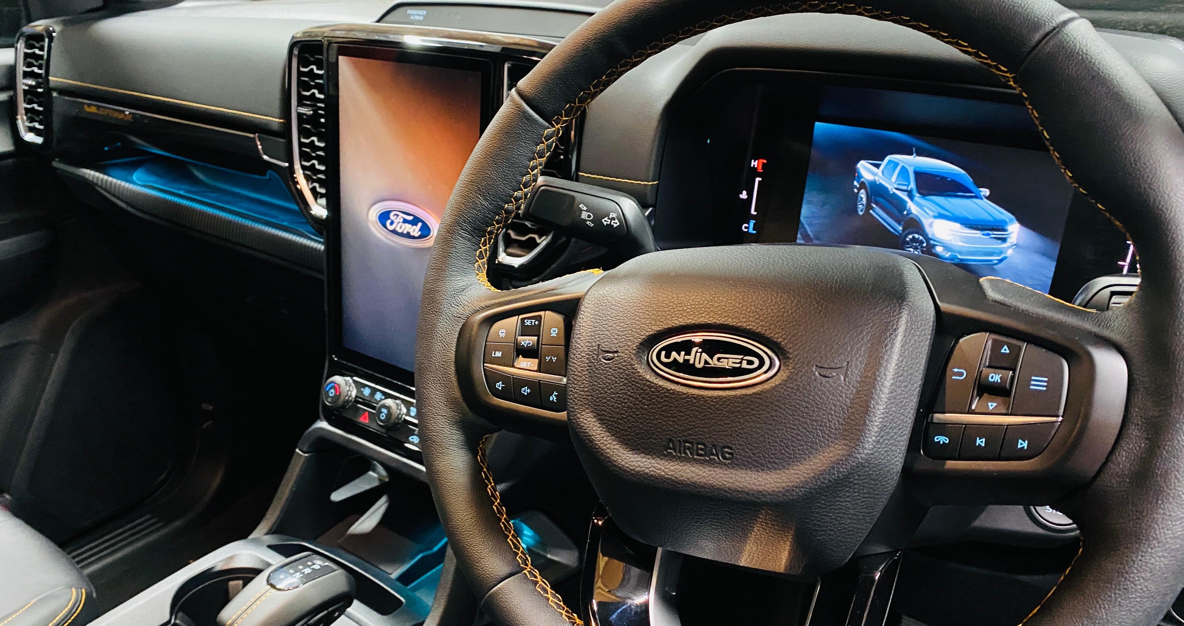 SOLD NEW 2024 FORD RANGER Wildtrak Double Cab Pickup carbonised grey