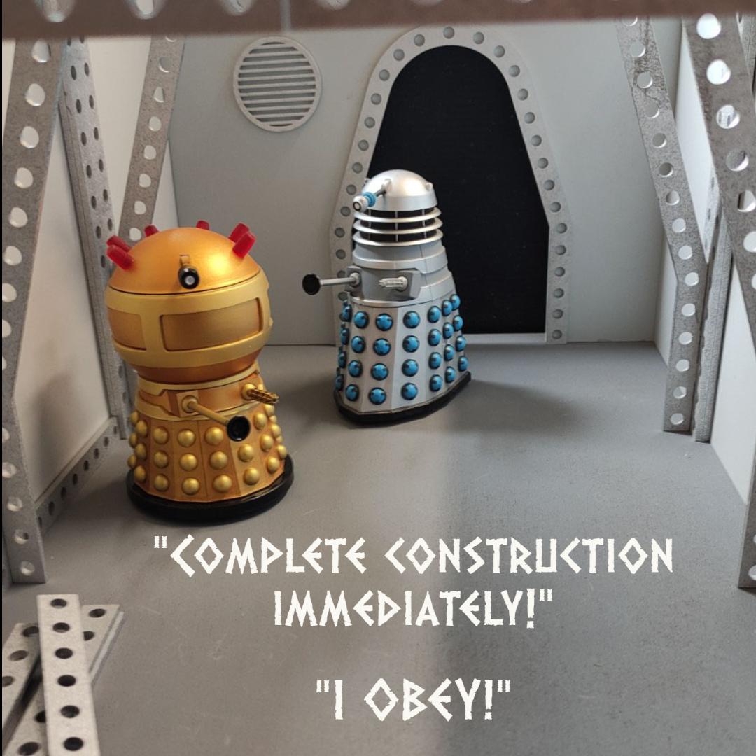 Dr Who Diorama Sets