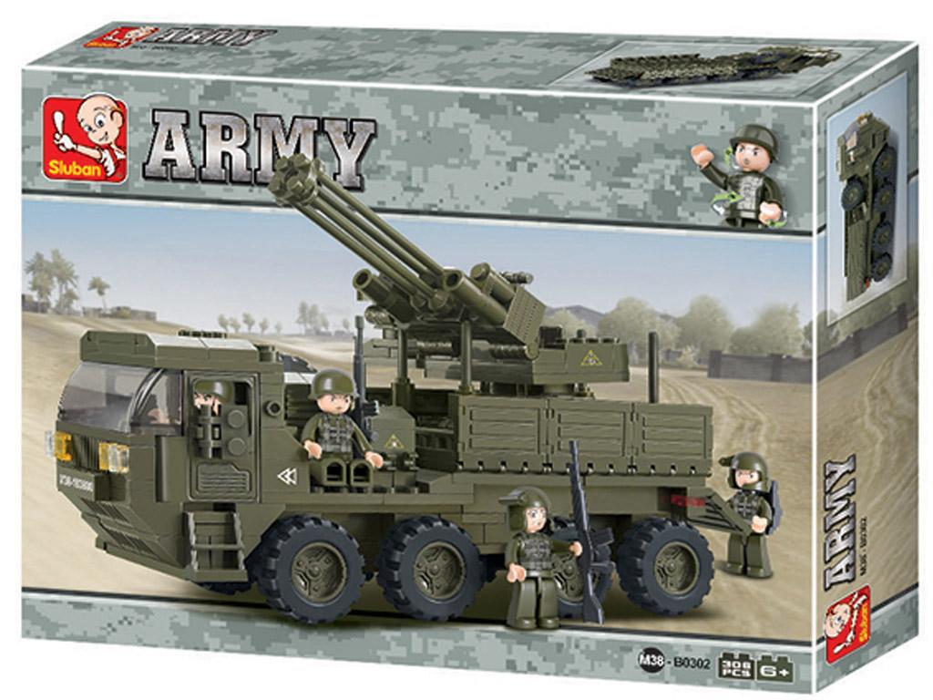 Army Heavy Truck M38 B0302 | Bricks & Blocks | Military Toys