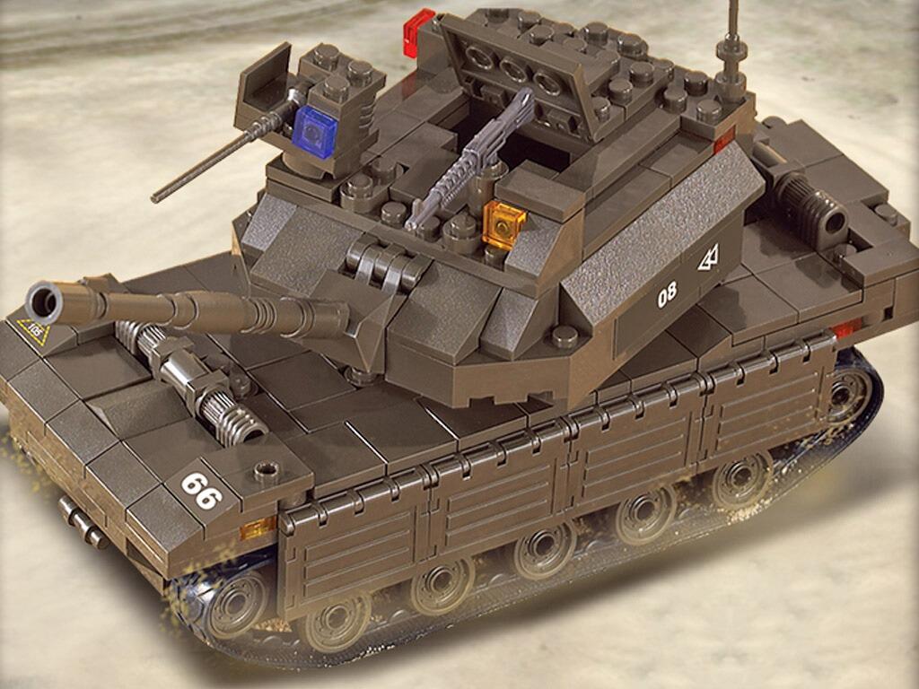 Army Battle Tank M38 B6500 | Toy Bricks & Blocks | Military Toys