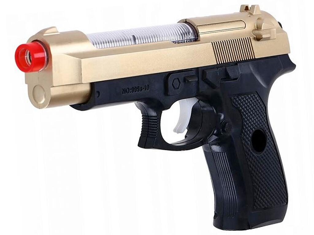 M9 Pistol B/o Lights & Sound Kids Toy Gun 999S | Military Toys