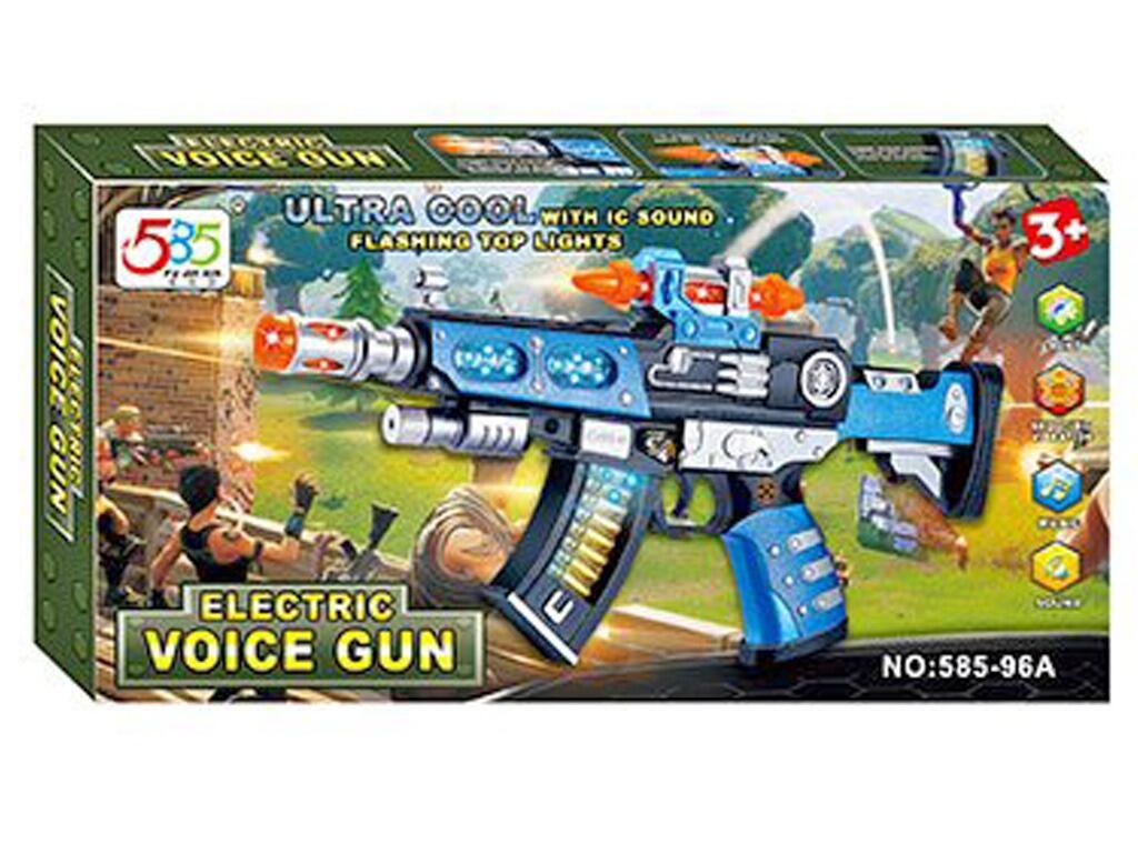 AK47 Rifle B/o sound & lights kids toy gun 585-96A | Military Toys