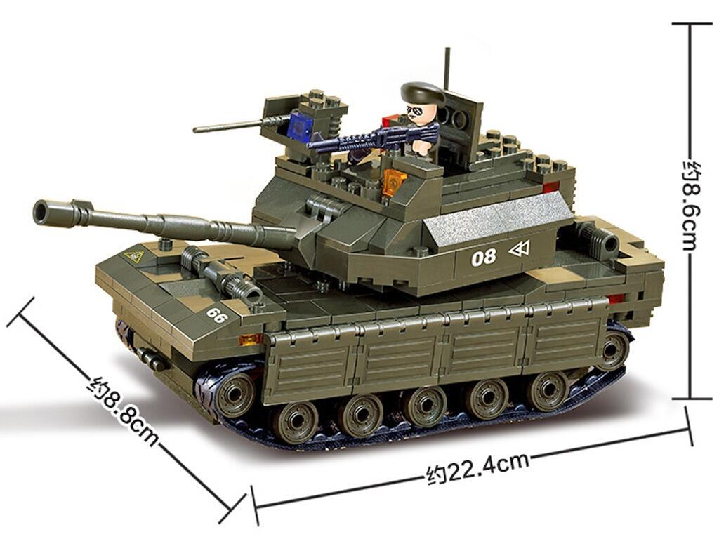 Army Battle Tank M38 B6500 | Toy Bricks & Blocks | Military Toys