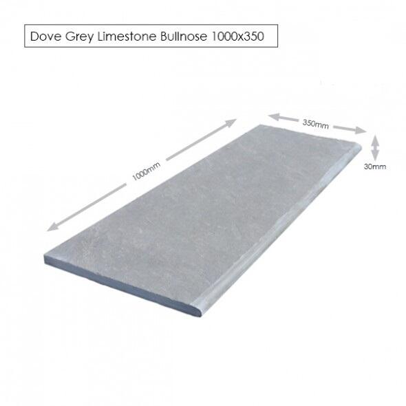 Limestone Bullnose Steps