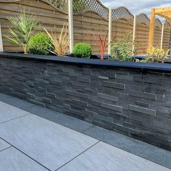 Absolute Black Granite Cladding