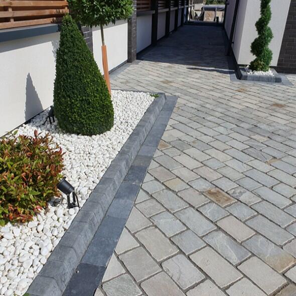 Silver Grey Block Paving 200 x 100