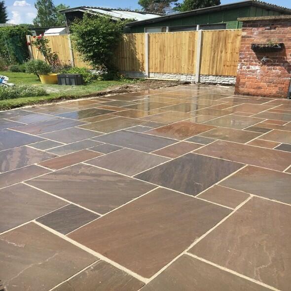 Sandstone Paving