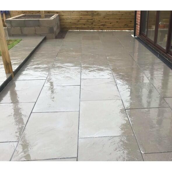 Dove Grey Limestone 600 x 600 Calibrated & Sawn Edge